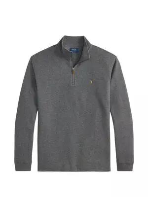 Polo Ralph Lauren Estate-rib Quarter-zip Sweater - Grey