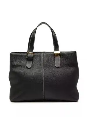Burberry 2000-2017 Leather Tote Bag
