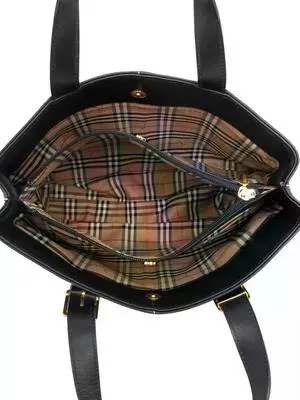 Burberry 2000-2017 Leather Tote Bag
