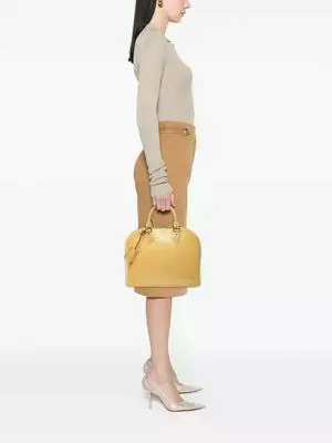 LOUIS VUITTON 2015 Monogram Vernis Alma Pm Handbag