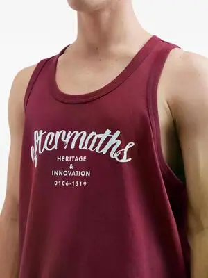AFTERMATHS Logo-print Tank Top