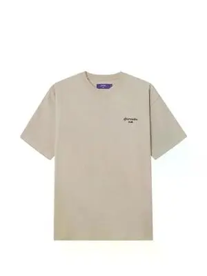 AFTERMATHS Logo-motif T-shirt - Neutrals