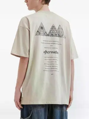 AFTERMATHS Logo-motif T-shirt