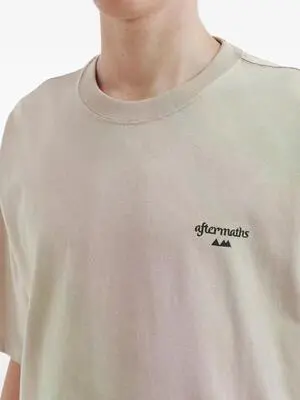 AFTERMATHS Logo-motif T-shirt