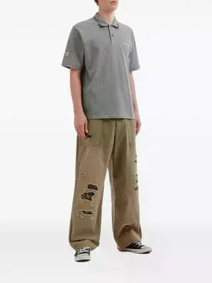 AFTERMATHS Paint-splatter Distressed-effect Jeans