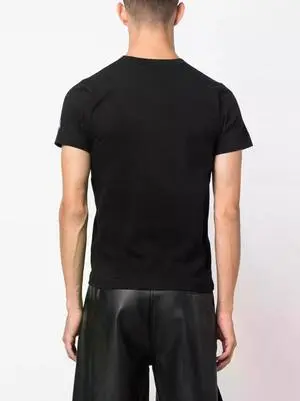 Play Comme Des Garcon Motif-patch Cotton T-shirt