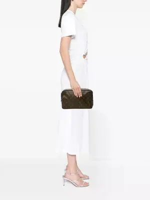 LOUIS VUITTON 1987 Monogram Trousse Toilette 28 Clutch Bag - Brown