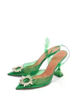 Amina Muaddi Begum Slingback Pumps