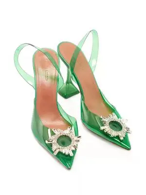Amina Muaddi Begum Slingback Pumps