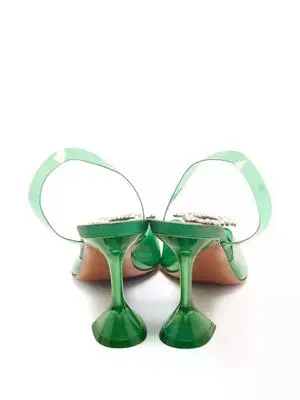 Amina Muaddi Begum Slingback Pumps