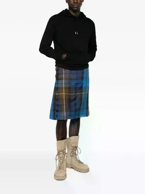 VIVIENNE WESTWOOD Tartan-check Pleated Midi Skirt - Blue
