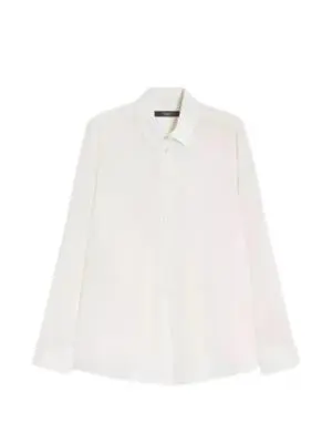 Max Mara Crêpe De Chine Silk Shirt - Neutrals