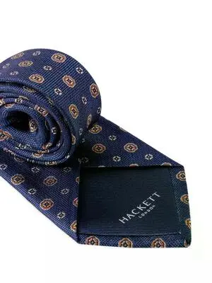HACKETT LONDON Medal Flower Neck Ties