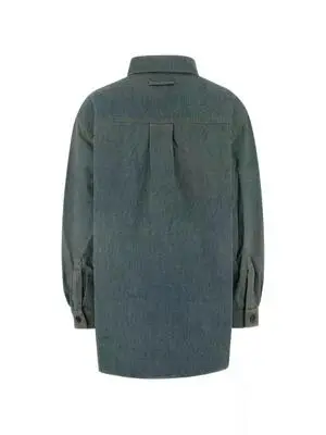 JEAN PAUL GAULTIER Graphic-print Denim Shirt