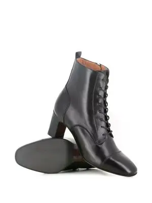 TASSINARI Taxi Drivers Lace-up Leather Ankle Boots