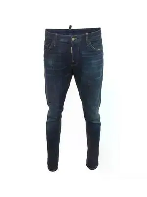 Dsquared2 Skinny Dan Distressed Jeans - Blue