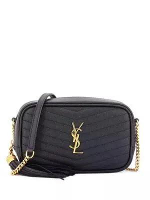 Saint Laurent Lou Camera Bag Matelasse Chevron Leather Mini Crossbody Bag