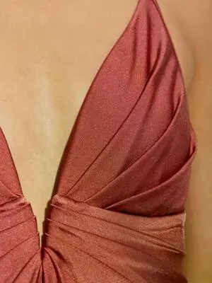 Zimmermann Solstice Tuck Plunge One-piece