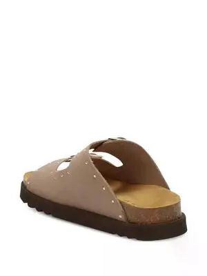 DR. SCHOLL'S SHOES Beatriz Studded Buckle-fastening Sandals