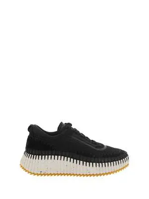 Chloé Nama Sneakers - Black
