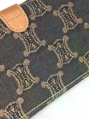 Celine 1990-2000s Macadam Bifold Wallet
