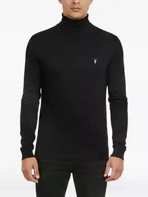ALLSAINTS Parlour Roll-neck Sweater - Black