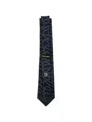Giorgio Armani Paisley-print Silk Tie