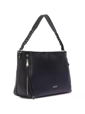 Liu Jo Braided-handle Zip-detail Shoulder Bag