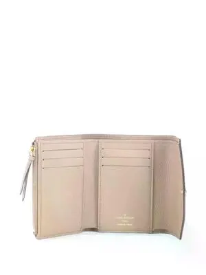 LOUIS VUITTON Victorine Wallet Bicolor Monogram Empreinte Giant Small Wallets