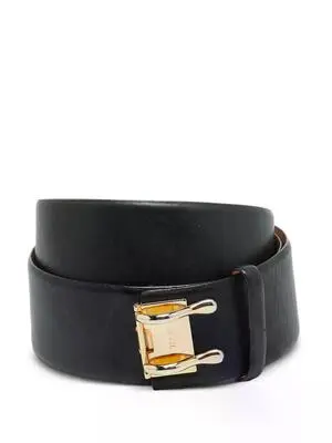 TOD'S Eyelet-detail Belt - Black