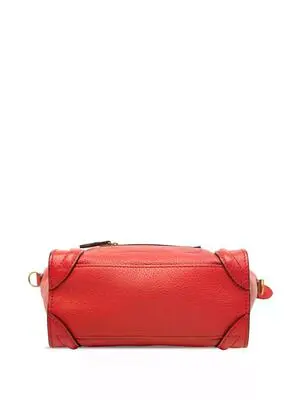 Celine Leather Luggage Tote Satchel
