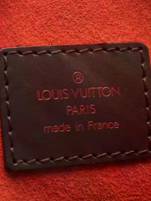 LOUIS VUITTON 2002 Damier Ebene Ipanema Gm Shoulder Bag