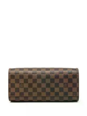 LOUIS VUITTON 2001 Damier Ebene Triana Handbag