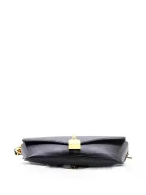 LOUIS VUITTON Padlock On Strap Handbag Epi Leather Crossbody Bag