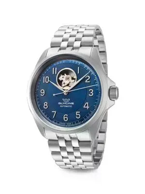 GLYCINE Combat Classic Open Heart 40mm Watch