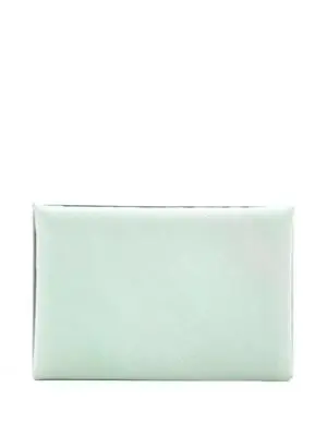 Hermès Calvi Duo Epsom Card Holder - Green