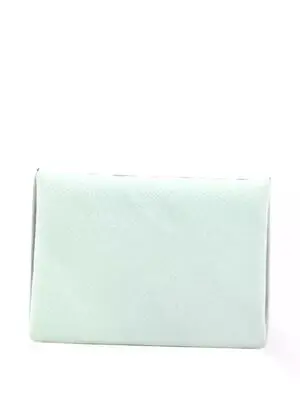 Hermès Calvi Duo Epsom Card Holder - Green