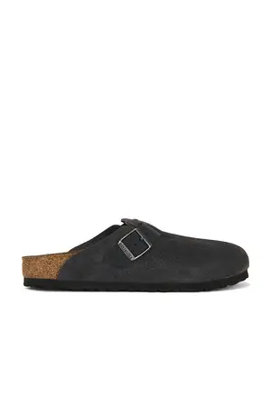 BIRKENSTOCK Boston In Taupe - Charcoal
