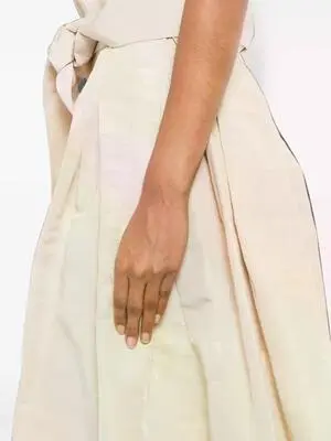 Naeem Khan Overskirt Silk Trousers