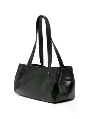 Off-White Small Oyah Leather Tote Bag