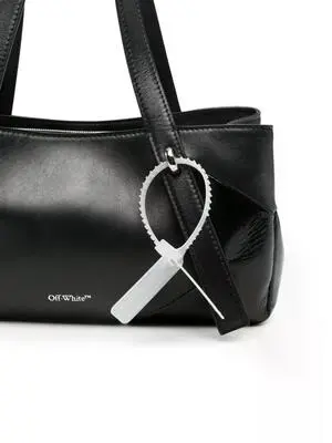 Off-White Small Oyah Leather Tote Bag