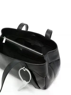 Off-White Small Oyah Leather Tote Bag