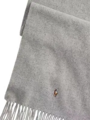 Polo Ralph Lauren Fringed Logo Scarf