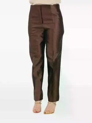 Max Mara Shantung Carrot-fit Trousers