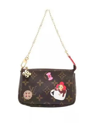 LOUIS VUITTON 2000-2026 Monogram Mini Pochette Accessoires M12205 Shoulder Bag