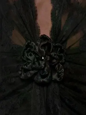Dolce & Gabbana Floral-lace Floral-appliqué Dress