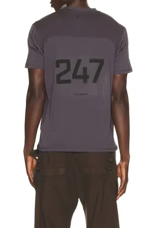 247 BY REPRESENT 247 Numbers Tee In Grey Graphene