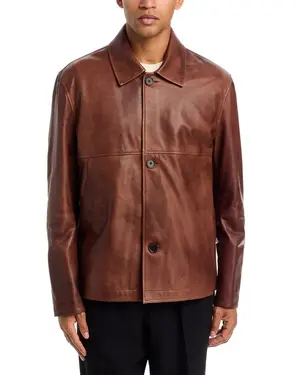 ARMA Steep Vegetal Robust Leather Jacket
