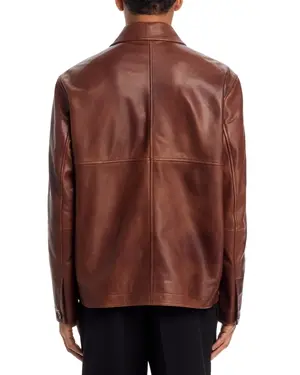 ARMA Steep Vegetal Robust Leather Jacket