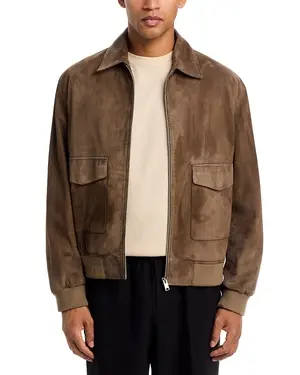 ARMA Gwenno Suede Leather Jacket